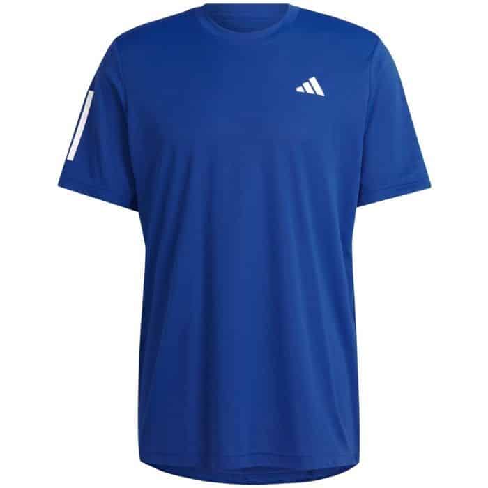 Camiseta Adidas en azul oscuro y blanco - Ligera y Transpirable